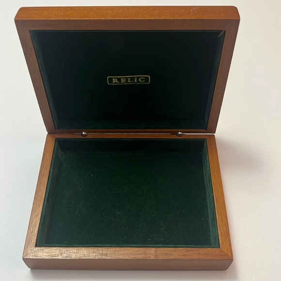 Relic | Storage & Organization | Fossil Relic Watch Original Wioden Box ...